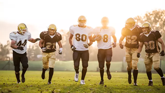 Which NFL team has the most white players?
